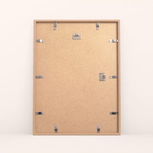 Natural Wood Frame - Mapiful