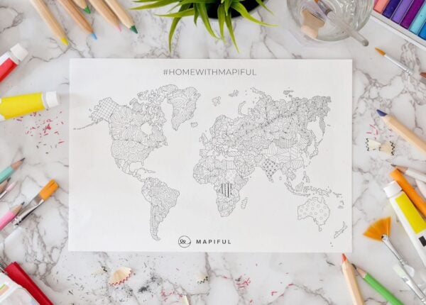Free Mapiful Coloring Pages - Mapiful