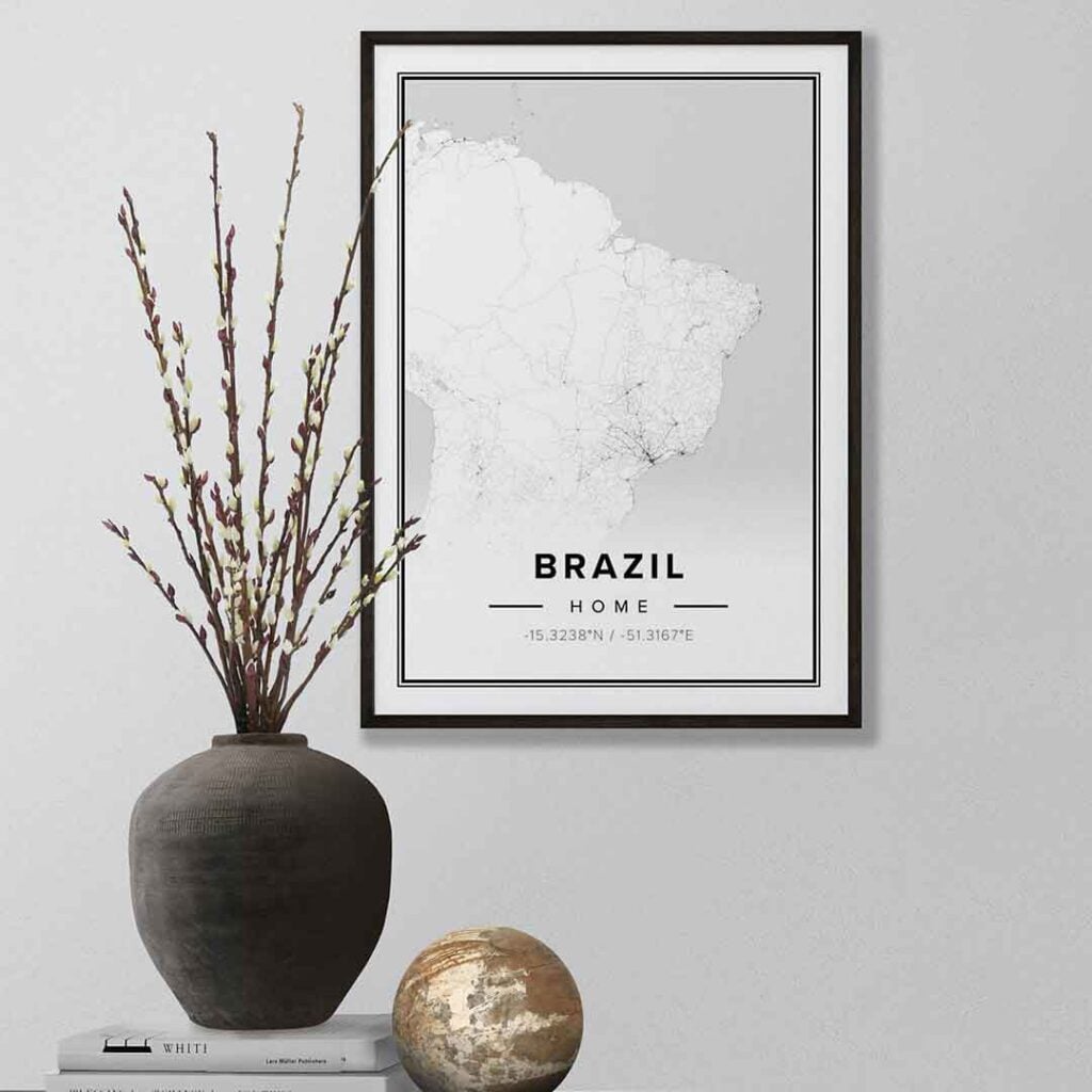 Popular Country Map Posters: Browse Inspo And Design Your Own - Mapiful