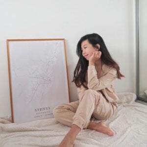 Beautiful poster of Sydney, Streetmap poster - Mapiful