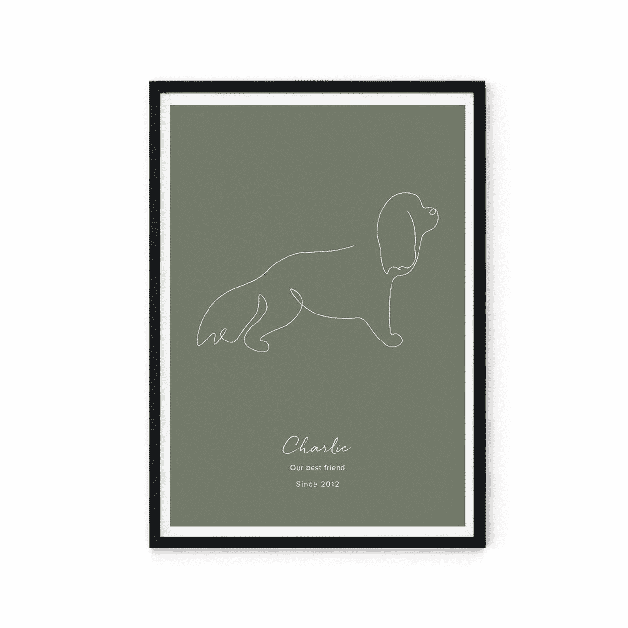 dog-line-art-design-your-own-pet-dog-poster-mapiful
