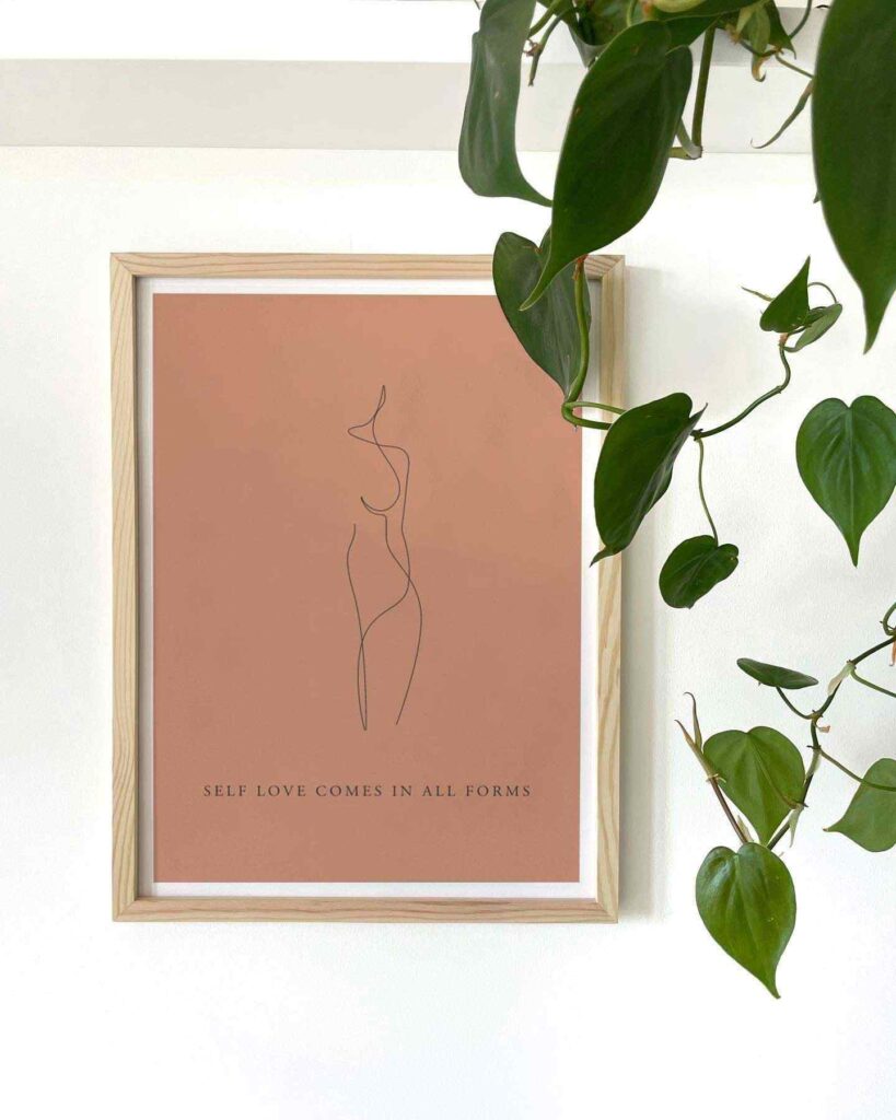 Beautiful poster of Curve Line Art Posters, Lineart poster - Mapiful