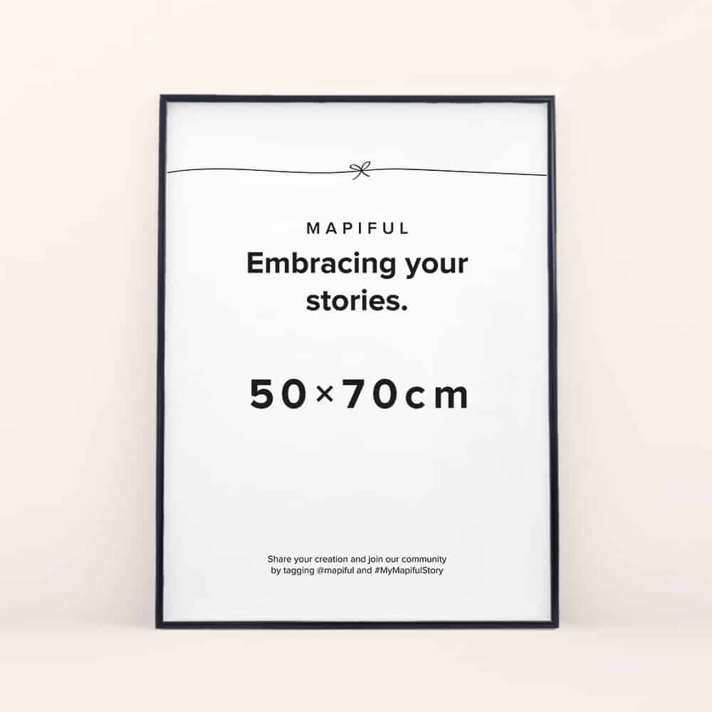 Black Metal Poster Frames